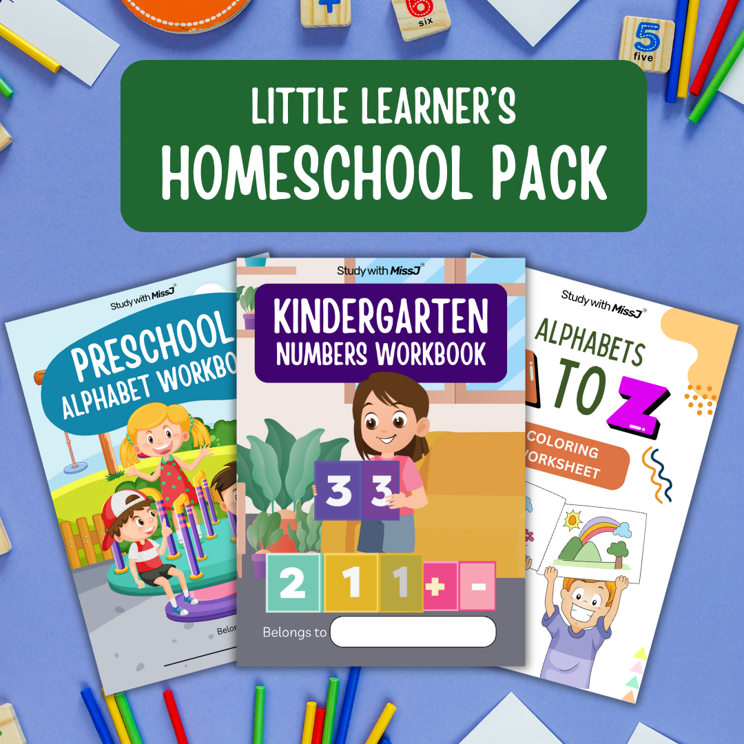 Early Learner Homeschool Starter Pack – StudywithMissJ
